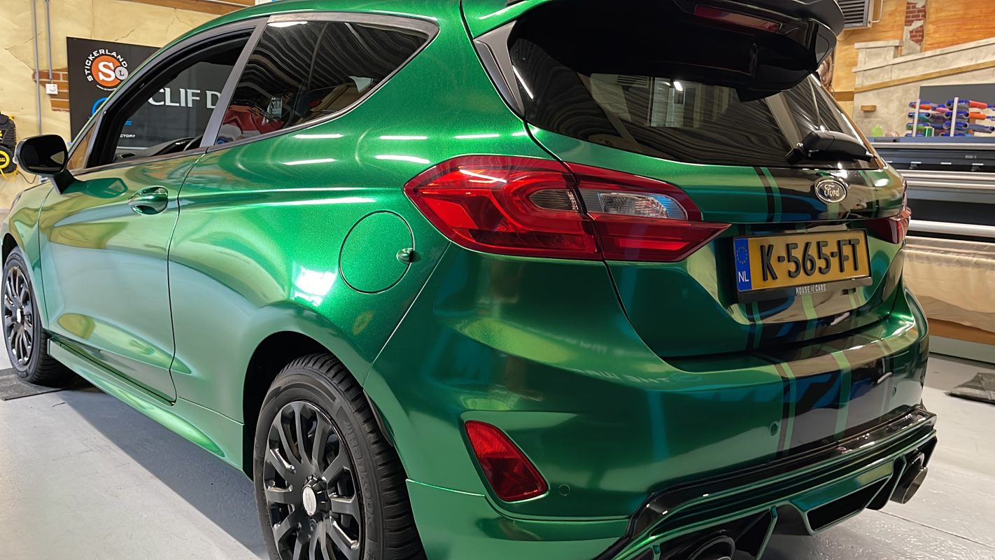 Carwrap project: Carwrap Ford Fiesta ST - The Wrapfactory